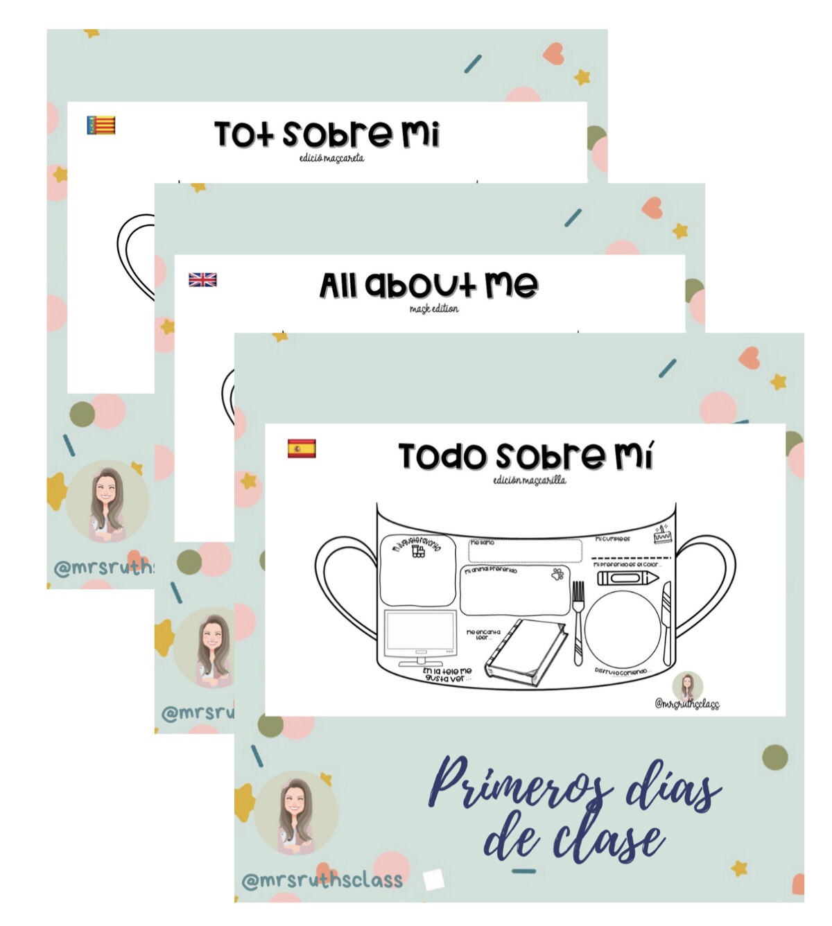 All about me – face mask edition – Mrs. Ruth's Class
