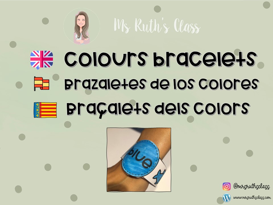 Colours bracelet – Mrs. Ruth's Class